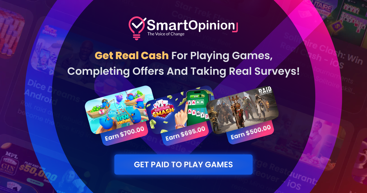 Smart Opinion | Surveys for Money | Earn Cash & Rewards